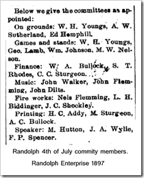 S. T. Rhode Family of Randolph